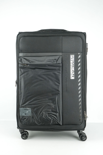 Чемодан Chemodan 360 большой текстильный с расширением на 4-х колесах с кодовым замком ...