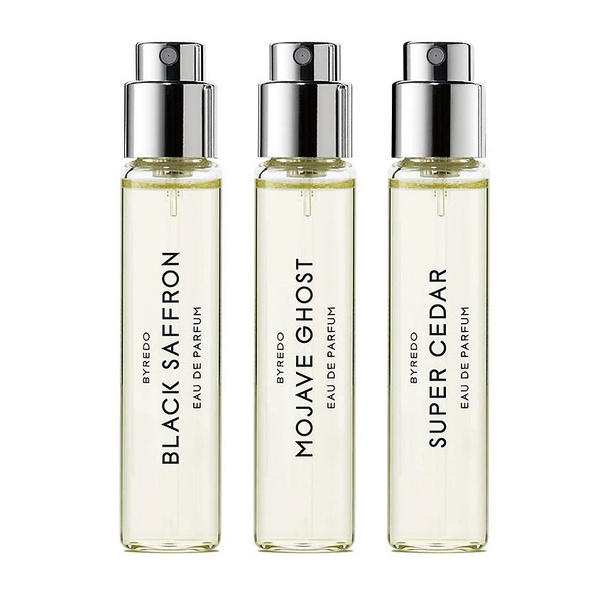 BYREDO Набор Mojave Ghost, Super Cedar, Black Saffron 12 мл х 3 шт ...