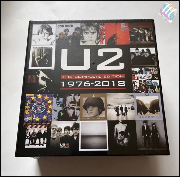 Набор компакт-дисков U2 The Complete Edition 1976 201 Collection, 19 компакт-дисков купить на ...