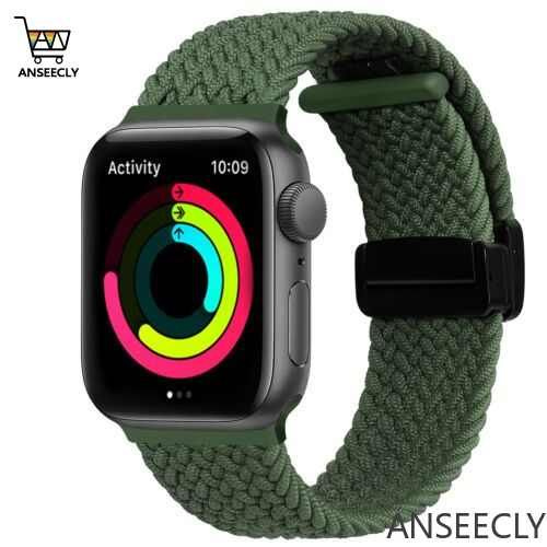 Магнитная петля нейлоновый ремешок для Apple iWatch Ultra Series SE 8 7 ...