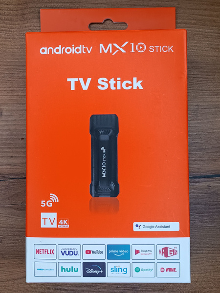 Медиаплеер android 10 MX10 TV Stick Wi Fi без голосового набора., HDMI ...