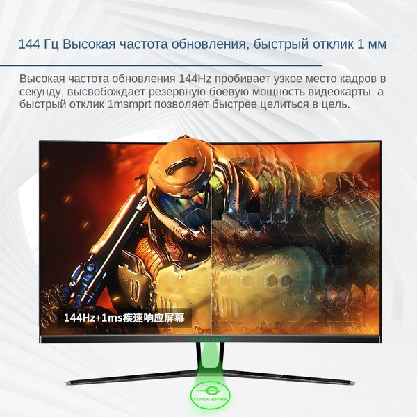 Монитор Titan Army 31,5-дюймовый дисплей Titan Legion N32SQ PLUS 31.5 ...