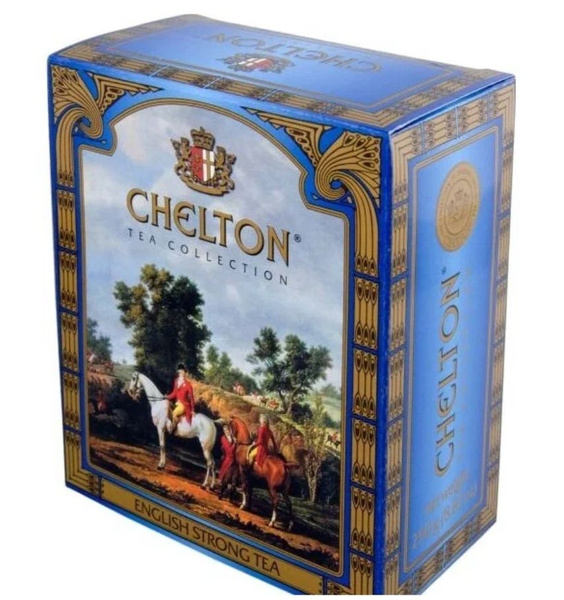 Chelton Чай черный Английский Крепкий, 100 пак х 1,5 г - купить с ...