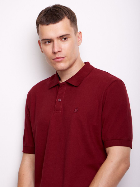 Поло Sevenext, размер 56, цвет бордовый, Хлопок 100% - купить по выгодной цене в интернет ...