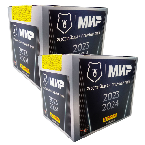 Panini / Наклейки Панини Футбол РПЛ 2023 - 2024. 100 пакетиков, 500 ...