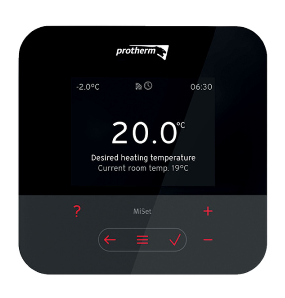 Комнатный регулятор Protherm MiSet SRT 380 - купить в интернет-магазине ...
