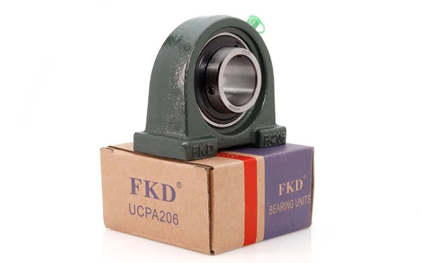 FKD Подшипник универсальный, диаметр 30 мм, 1 шт., арт. UCPA206, UC206, PA 206 купить на OZON по ...