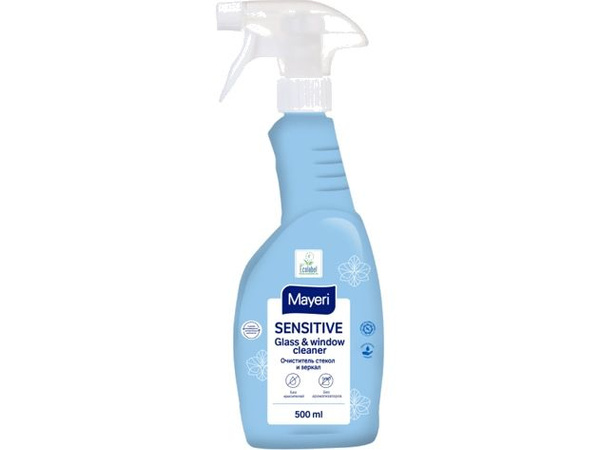 ЭКО Очиститель стекол и зеркал MAYERI SENSITIVE GLASS & WINDOW CLEANER купить на OZON по низкой ...