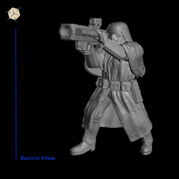 Dnd Миниатюра имперские штурмовика с ракетной пусковой установкой HH-12 ...