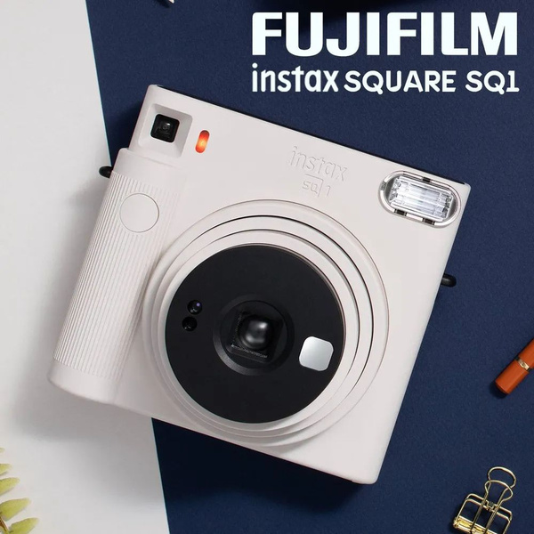 Фотоаппарат моментальной печати Fujifilm Instax SQUARE SQ1, белый ...