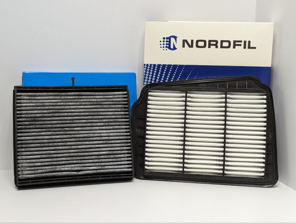 Комплект фильтров воздушный и угольный салонный Chevrolet Lacetti ...