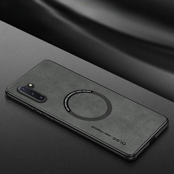 Роскошная кожа MagSafe чехол для Samsung Galaxy Note 10 / Самсунг Нот ...