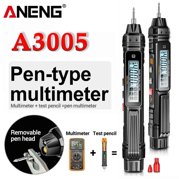 Мультиметр (тестер) ANENG A3005 Цифровой мультиметр 4000 купить по ...