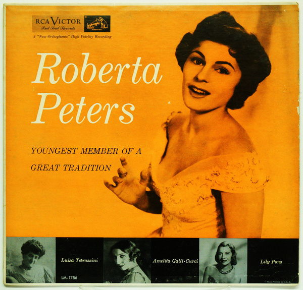 Roberta Peters - Youngest Member Of A Great Tradition (NM, 1954г.) USA ...