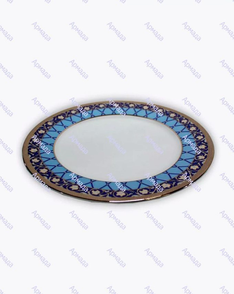 Тарелка Thun, Фарфор, диаметр 19 см - купить по низким цене в интернет-магазине OZON (1365138963)