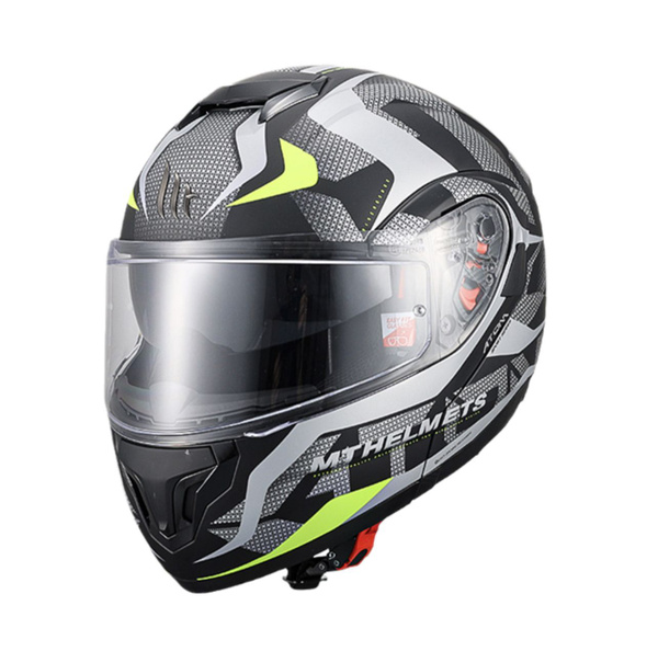 Мотошлем MT HELMETS ATOM SV желтый, черный - купить с доставкой по ...