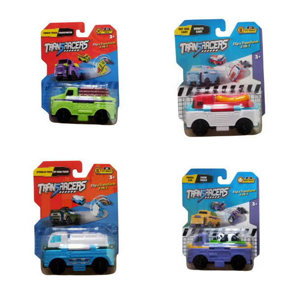 Transracers.Машинка трансформер Городской автомобиль 4 шт - купить с ...