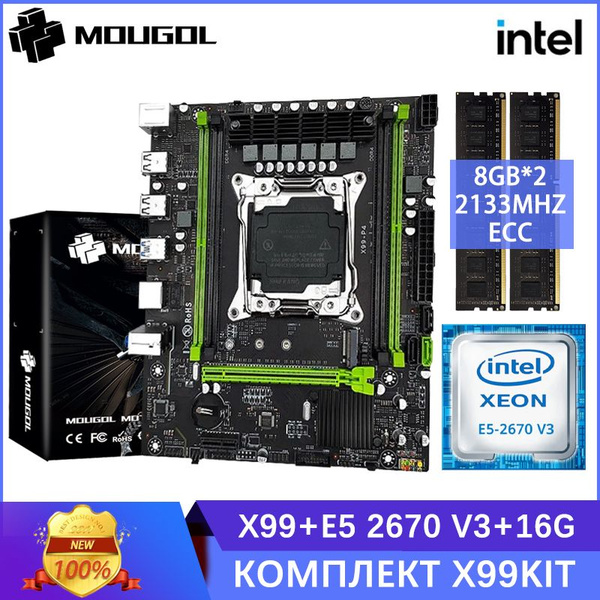 Материнская плата MOUGOL X99-LGA 2011-3 купить по низкой цене с ...
