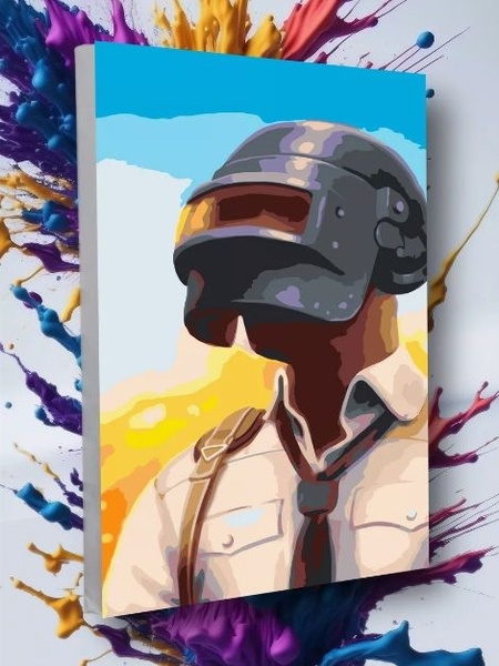 Картина по номерам PUBG Мужчина Игра Фэнтези ПАБГ 40*50 купить на OZON ...