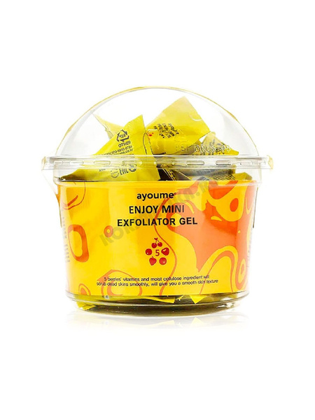 ayoume/Гель-эксфолиатор для лица AYOUME ENJOY MINI EXFOLIATOR GEL НАБОР ...