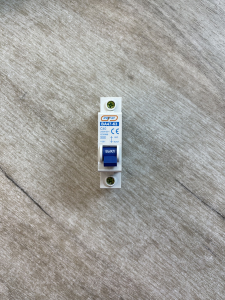 Купить Автоматический выключатель серии BA47-63 1P 50А 6 кА тип С по ...