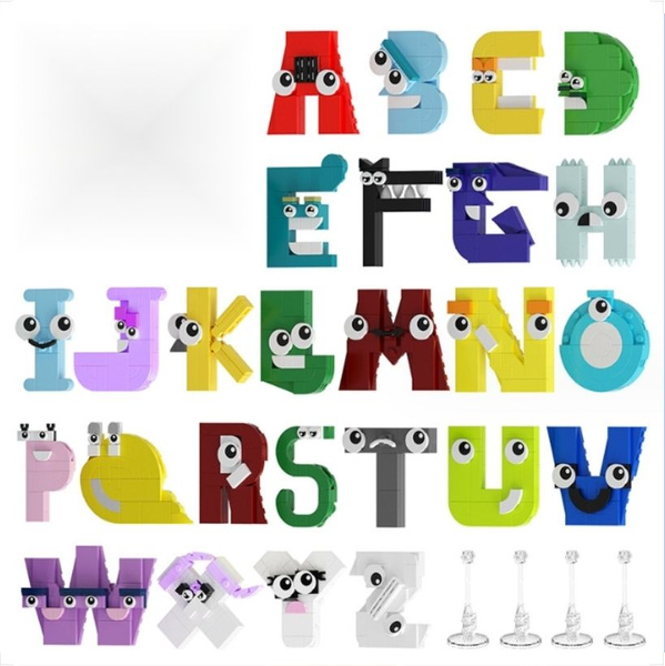 Конструктор, Алфавит Лора, Alphabet lore - купить с доставкой по ...