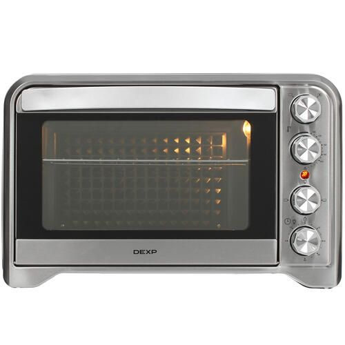 Мини-печь DEXP, серебристый, 30 л купить c доставкой на OZON по низкой цене (1590530802)