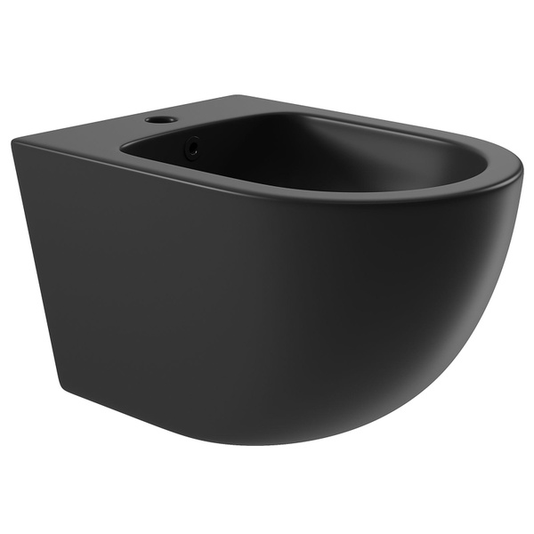 Aqueduto OVO Биде подвесное 525*365, черный матовый купить на OZON по низкой цене (1402014733)