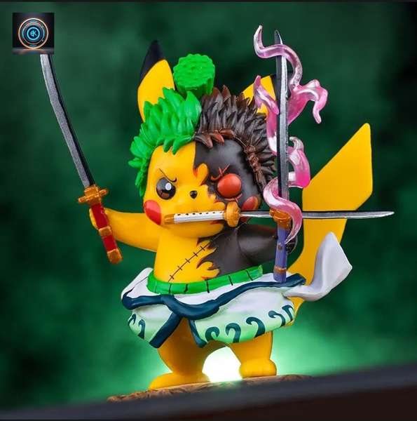 Ророно Зоро Пикачу POKEMON Коллекционная Аниме Фигурка 12см - купить по ...
