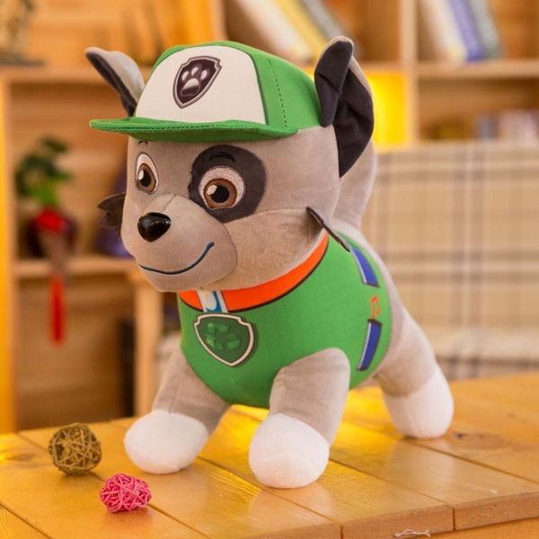 Мягкая игрушка из мультфильма Щенячий патруль Рокки 30 см купить с доставкой по выгодным ценам