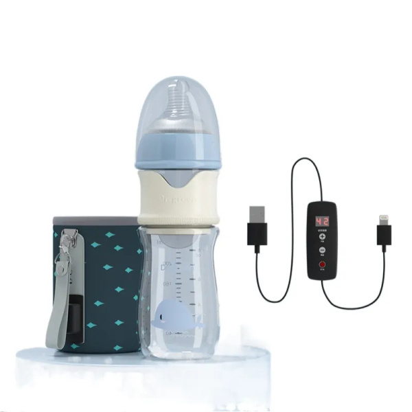 Детская Бутылочка С Подогревом Usb, Материал Ppsu,1,синий,150-good value - купить с доставкой по ...