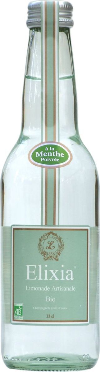 Лимонад Elixia Bio Перечная мята, 330 мл — купить в интернет-магазине ...