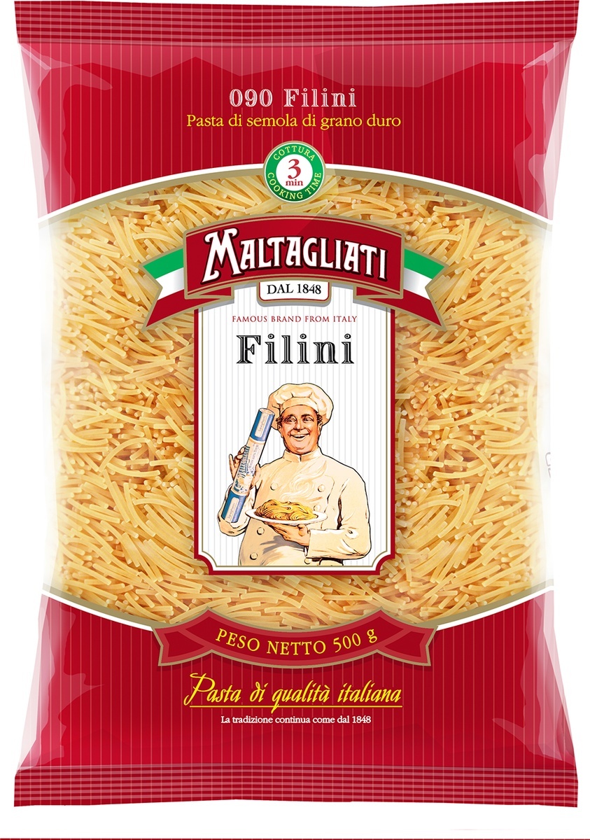 Maltagliati Filini Паутинка макароны, 500 г — купить в интернет ...
