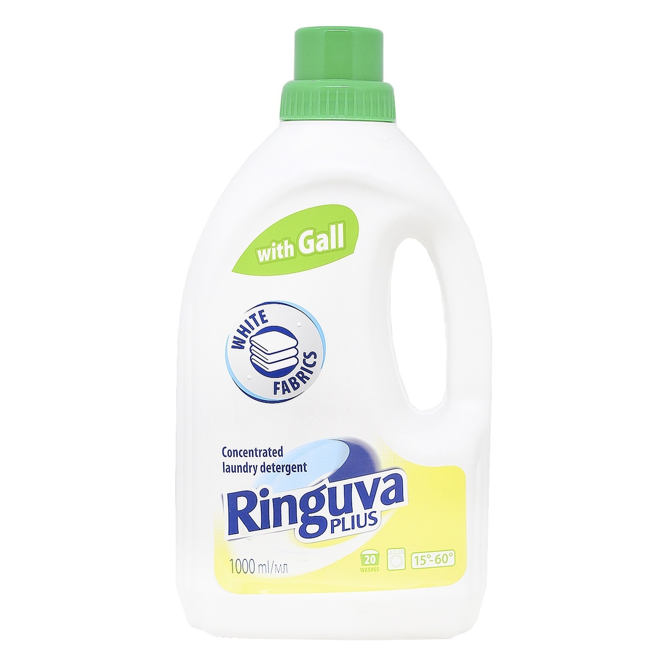 Ringuva Plus жидкое моющее средство для белых тканей 1л (Литва ...