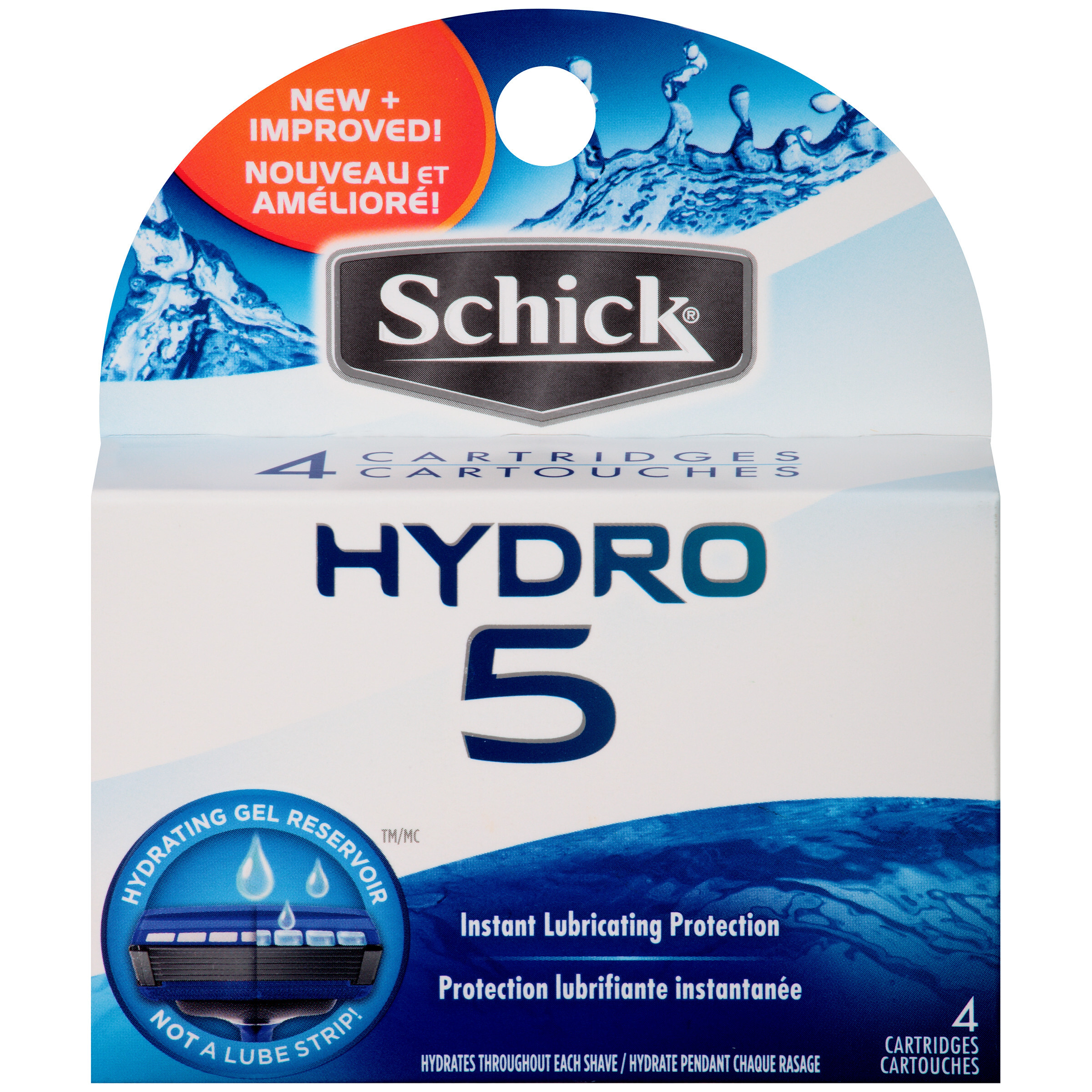 Cменные кассеты Schick Hydro 5 Dry Skin (4шт.) — купить в интернет ...