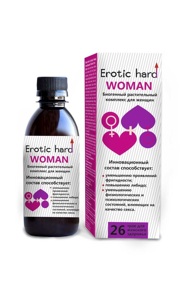 Сироп для женщин Erotic Hard для повышения либидо и сексуальности (250 ...