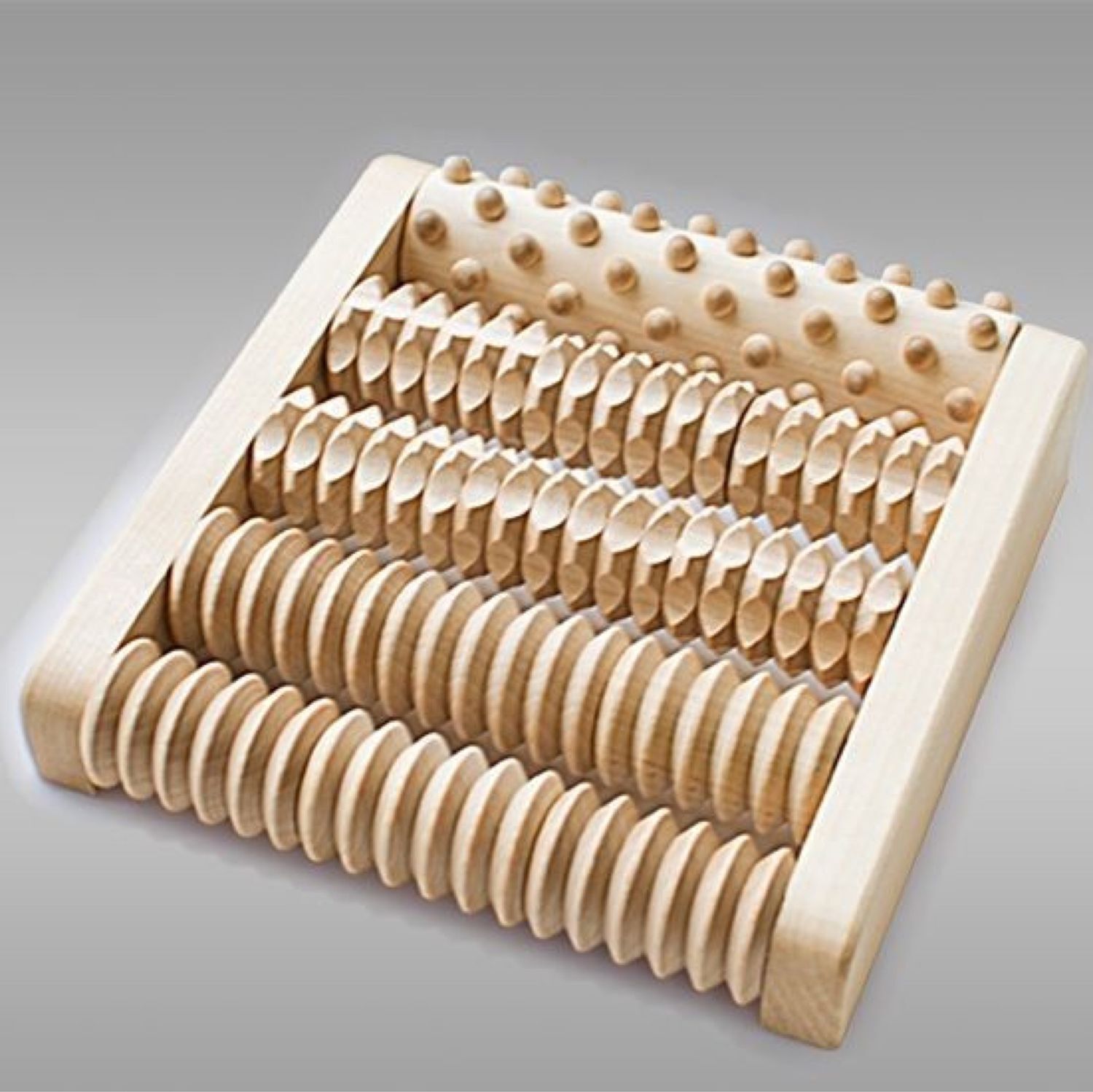 Массажер Счеты - деревянный массажер для тела - массажер для ног из ...