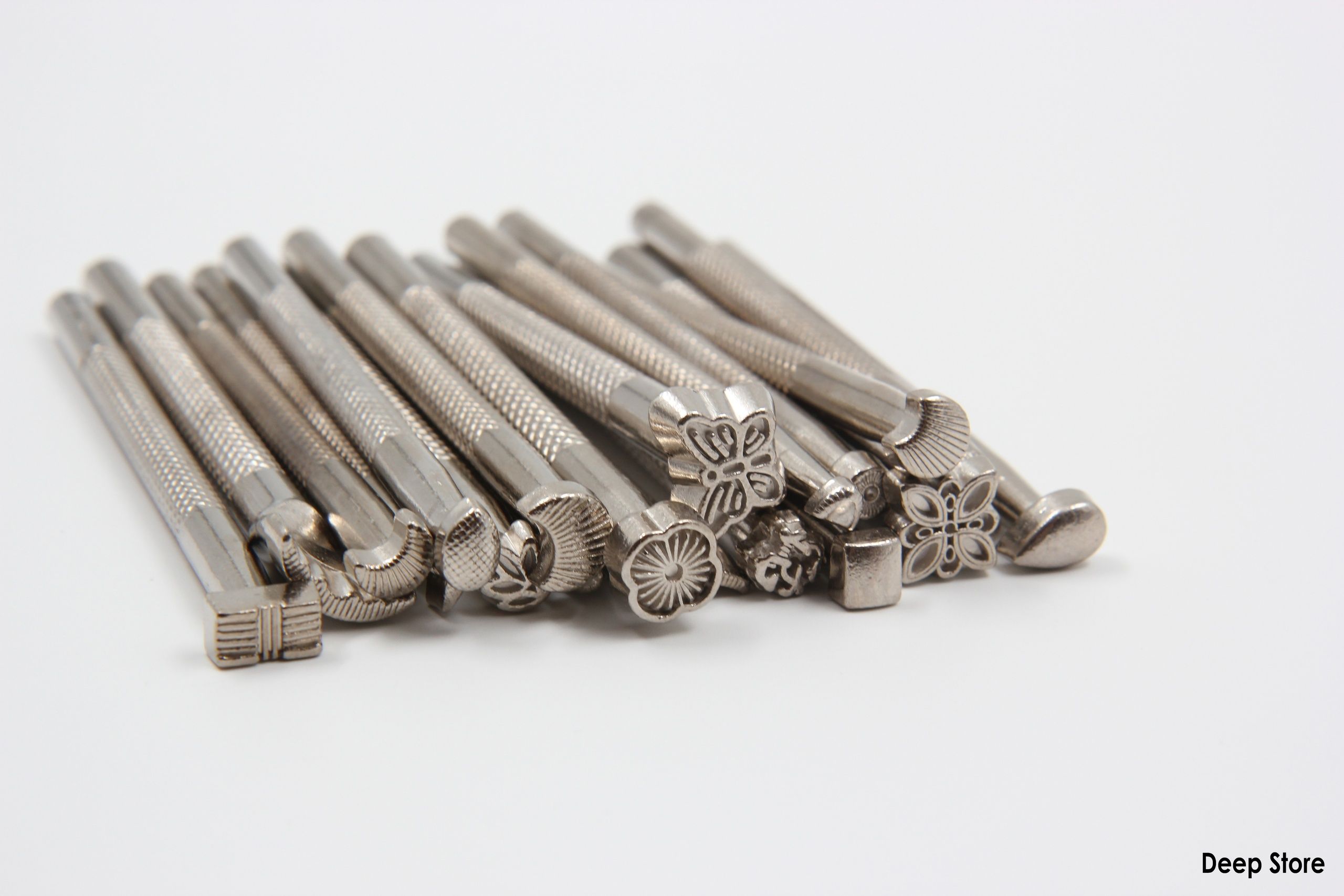 Набор штампов для тиснения по коже / Инструмент для кожи купить на OZON ...