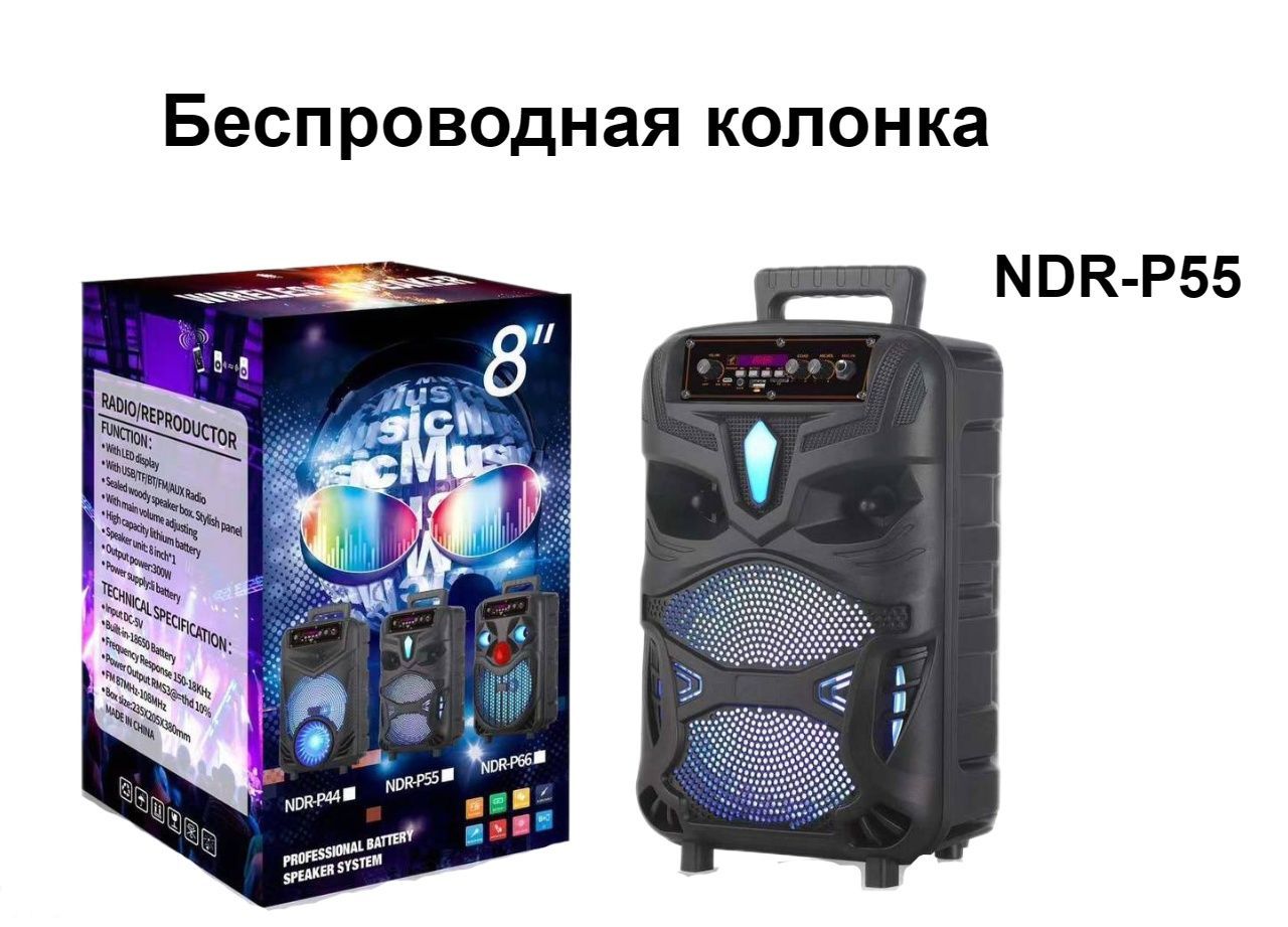 Беспроводная колонка Все для дома NDR-P55 - купить по доступным ценам в интернет-магазине OZON ...