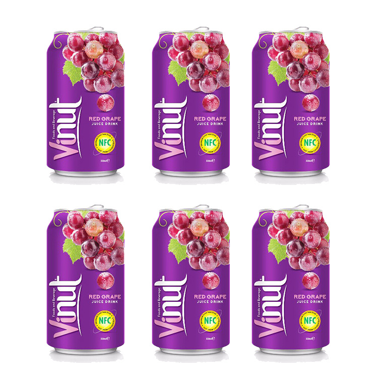 Сок Красного винограда Vinut (6 шт. по 330 мл) — купить в интернет-магазине OZON с быстрой доставкой