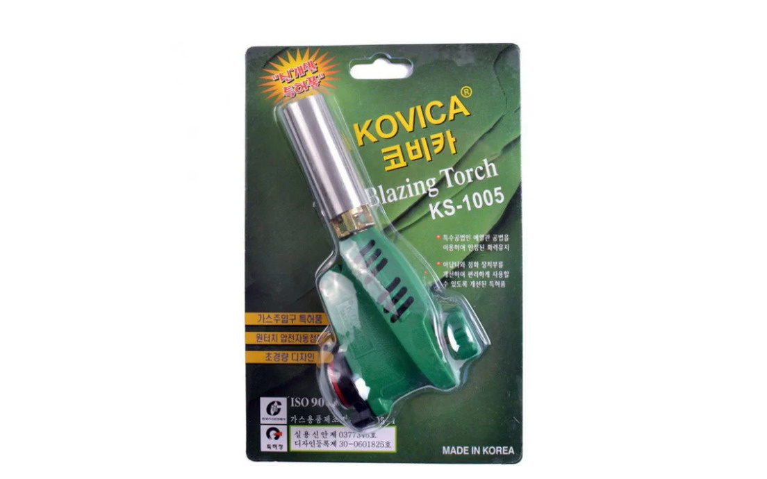 Горелка газовая с пьезоподжигом Kovica KS-1005 - купить по выгодным ...