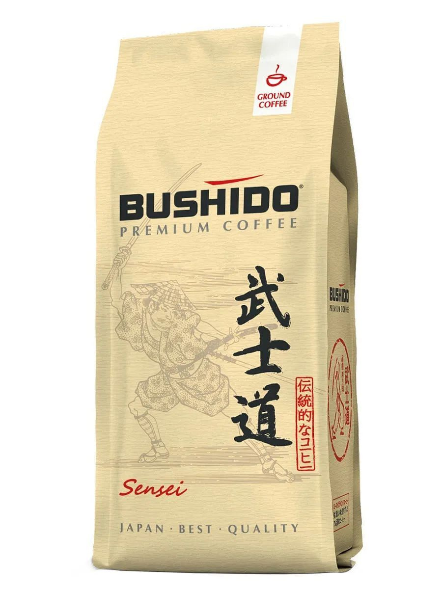 Кофе натуральный молотый Bushido Sensei, 227 г — купить в интернет ...