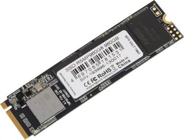 960 ГБ Внутренний SSD-диск AMD R5 NVMe Series M.2 PCI-E 3.0 (R5MP960G8) - купить по выгодной ...