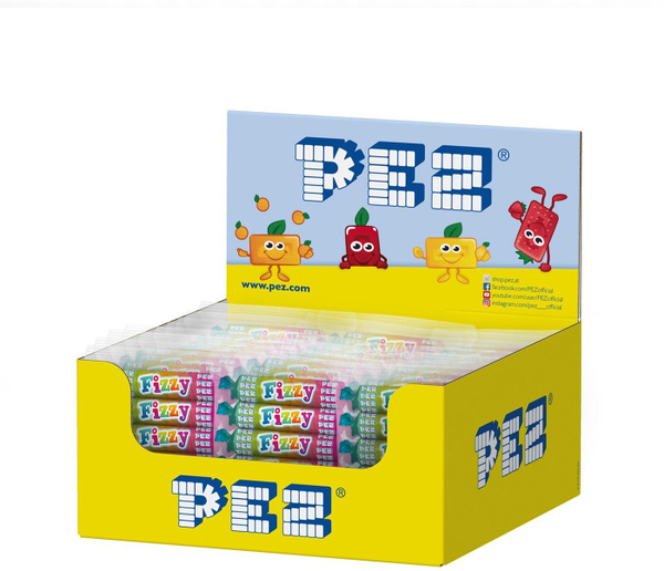 PEZ Fizzy конфеты фруктовые, 30 г - купить с доставкой по выгодным ...