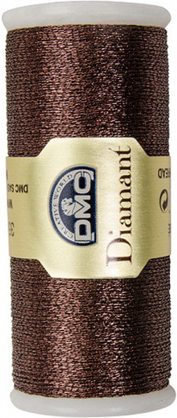 Металлизированные нитки DMC DIAMANT, D898, 35м - купить с доставкой по ...