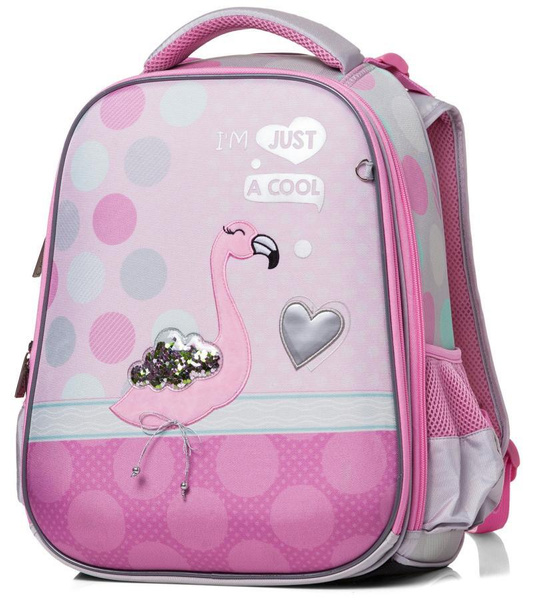 Ранец школьный Hatber Ergonomic Classic ФЛАМИНГО - купить с доставкой по выгодным ценам в ...