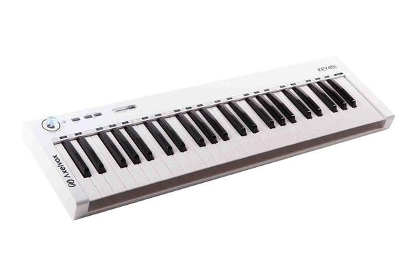 MIDI-клавиатура Axelvox KEY49j, белый - купить с доставкой по выгодным ...