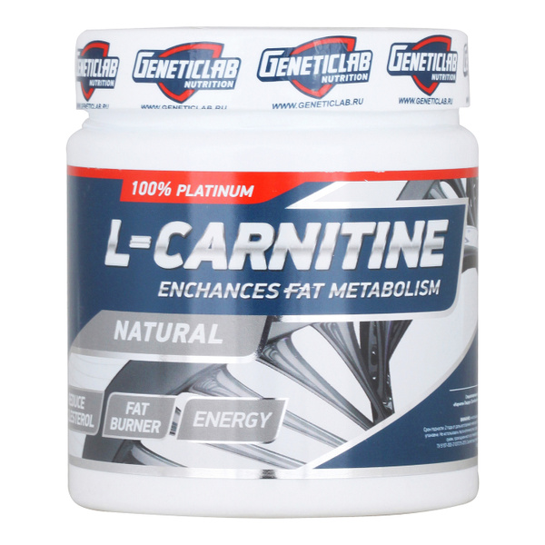 L-карнитин Geneticlab Nutrition Carnitine, 60 капсул - купить с ...