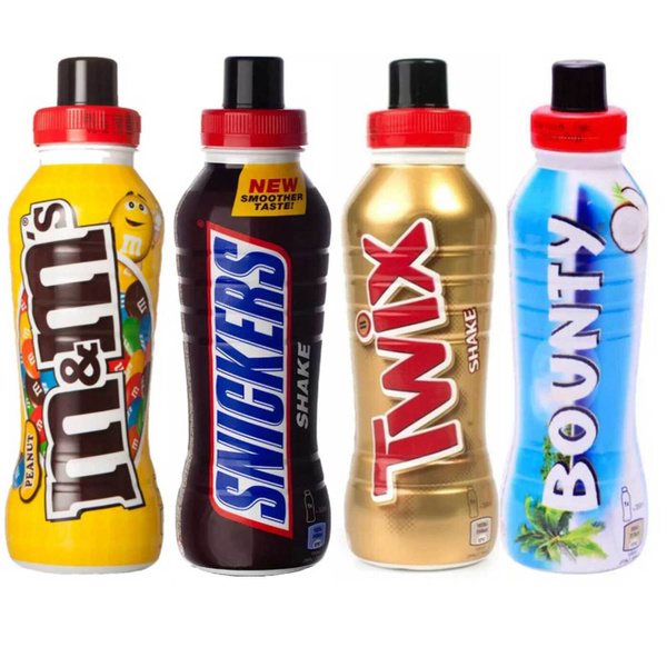 Характеристики Молочный коктейль M&Ms желтый, Twix, Snickers, Bounty, 4 ...