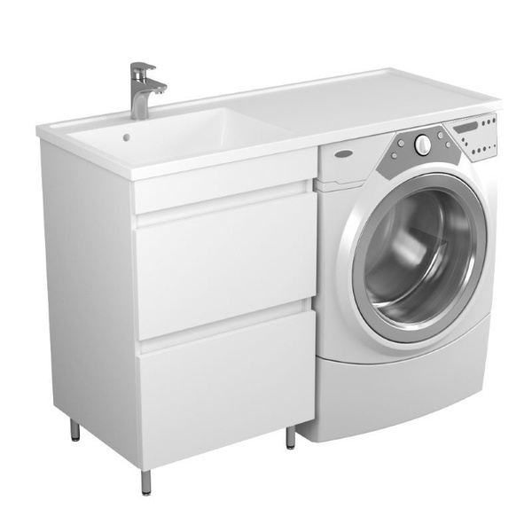 Uncoria Тумба для стиральной машины, Магра, 55х49.5х76 см - купить с ...